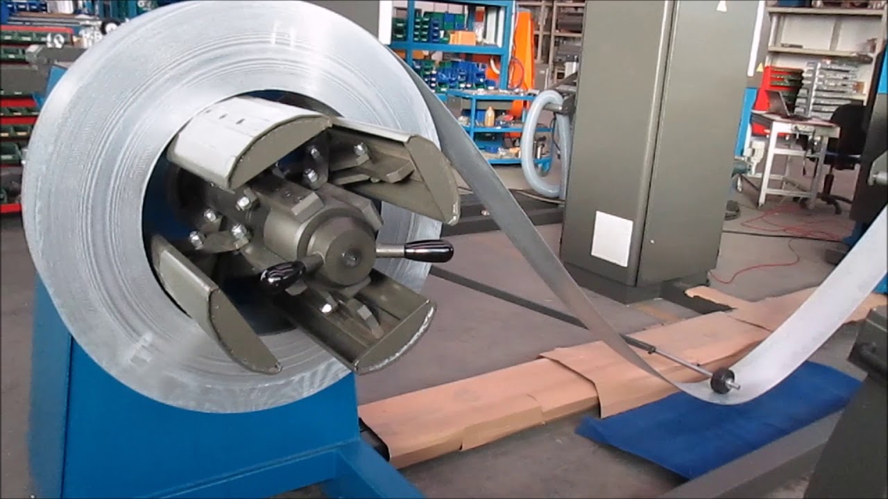 Coil fed punching line OROBIA - YouTube
