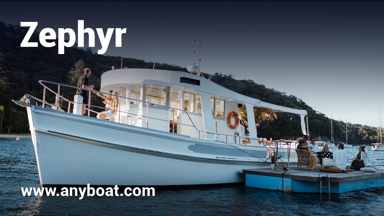 Zephyr Yacht | Boat Hire Sydney - YouTube