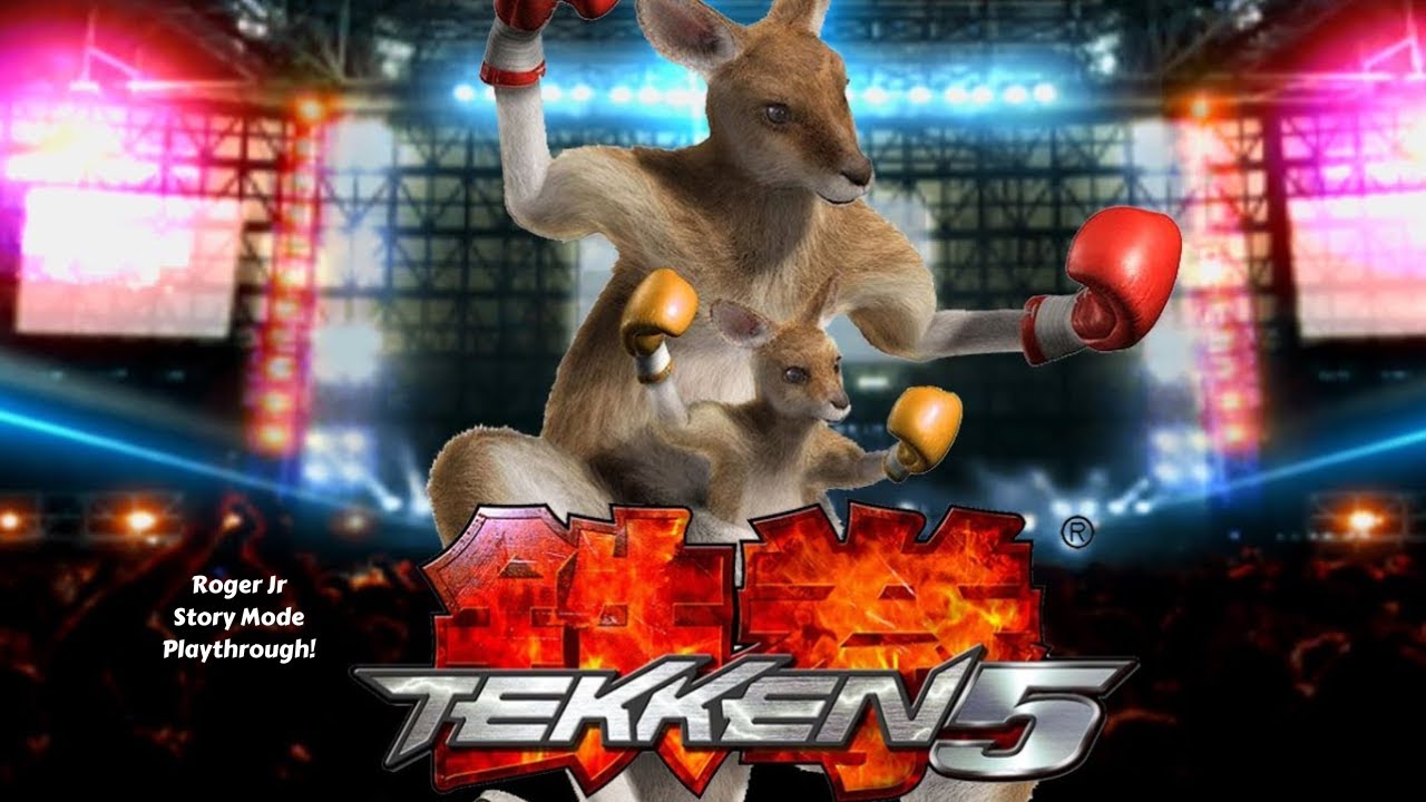 Tekken 5 Roger Jr Playthrough - YouTube