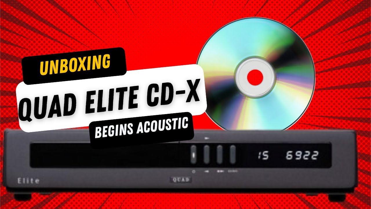 Unboxing Quad Elite CD-X! First Look with Music Reproduction !How long ...