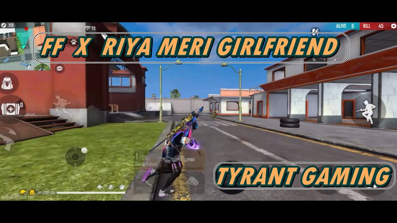 Free Fire X Riya Meri Girlfriend||Scam 1992 title song||Tyrant gaming|| - YouTube