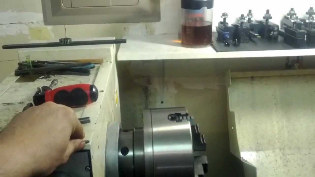 VFD on lathe (Huanyang vfd on pm1236 lathe) - YouTube