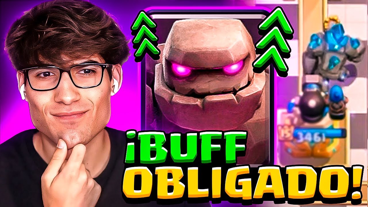 LLEGÓ EL PRIME DE GOLEM EN CLASH ROYALE 😱 | ASÍ FUNCIONA DESPUÉS DEL BUFF🔥 - YouTube