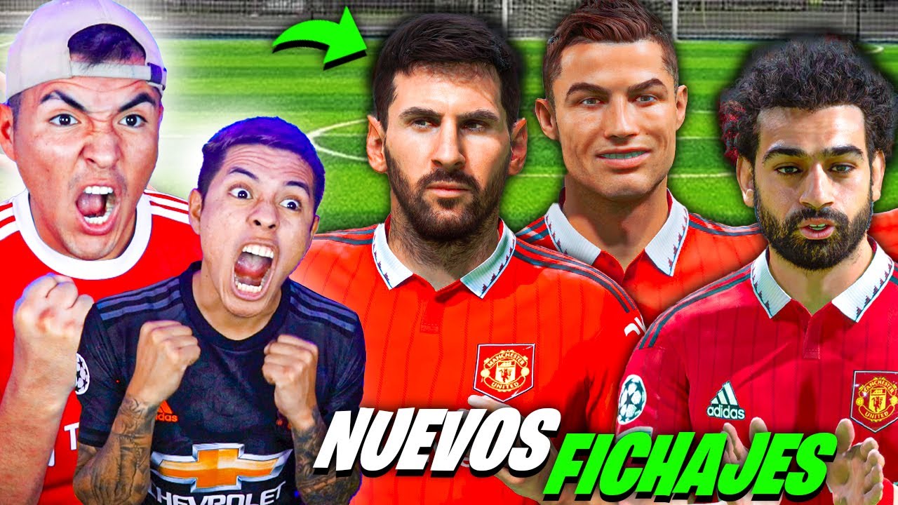 EDSON FDB & RAMIRIN RECONSTRUIMOS el MANCHESTER UNITED 😱*FICHAMOS a ...