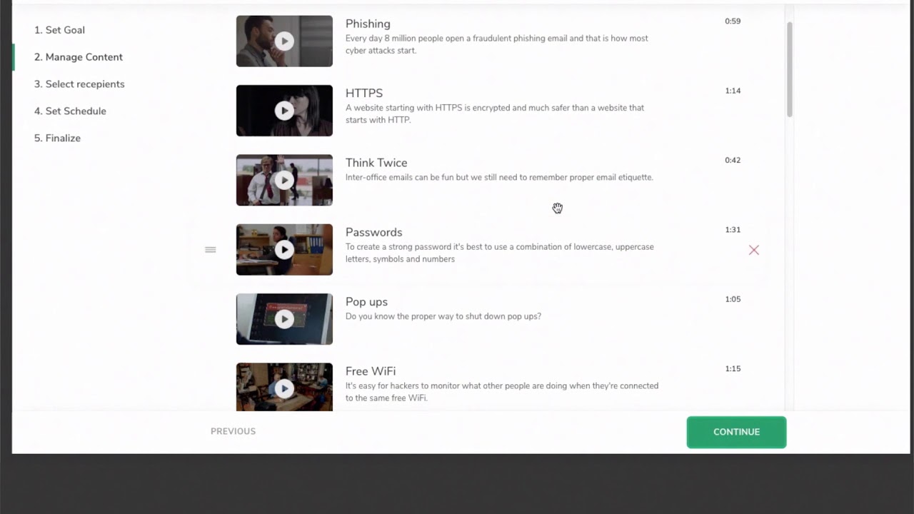 AwareGo | Dashboard Walkthrough for Cyber Security Awareness Training ...
