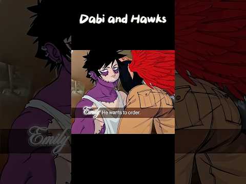 Dabi and Hawks😂😂✨✨#mha #bnha #myheroacademia #bokunoheroacademia #dabi #hawks #fypシ #fyp #shorts