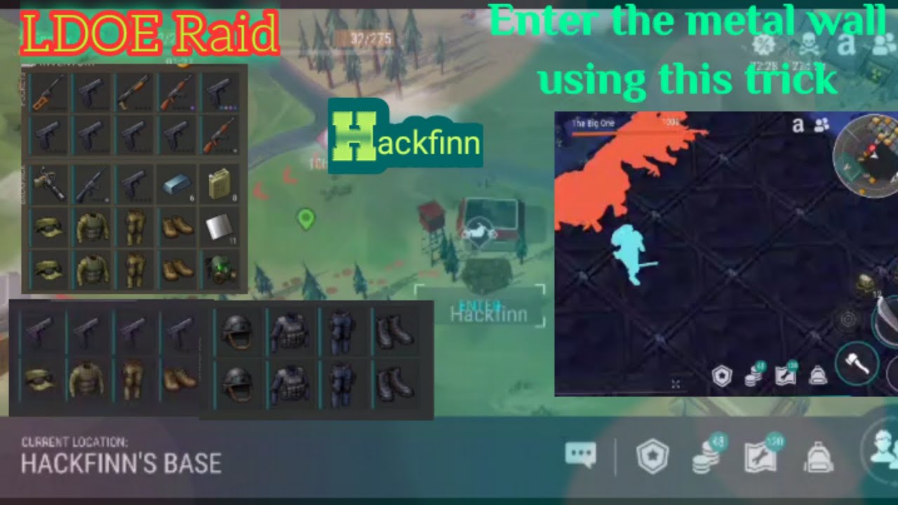 LDOE Raid Hackfinn | Metal Wall Glitch | Last Day on Earth - YouTube