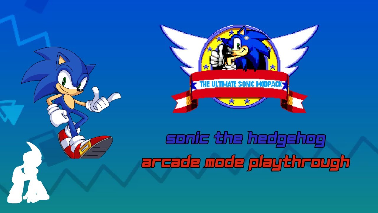 SSBC X Ultimate Sonic Modpack - Sonic the Hedgehog Arcade mode ...