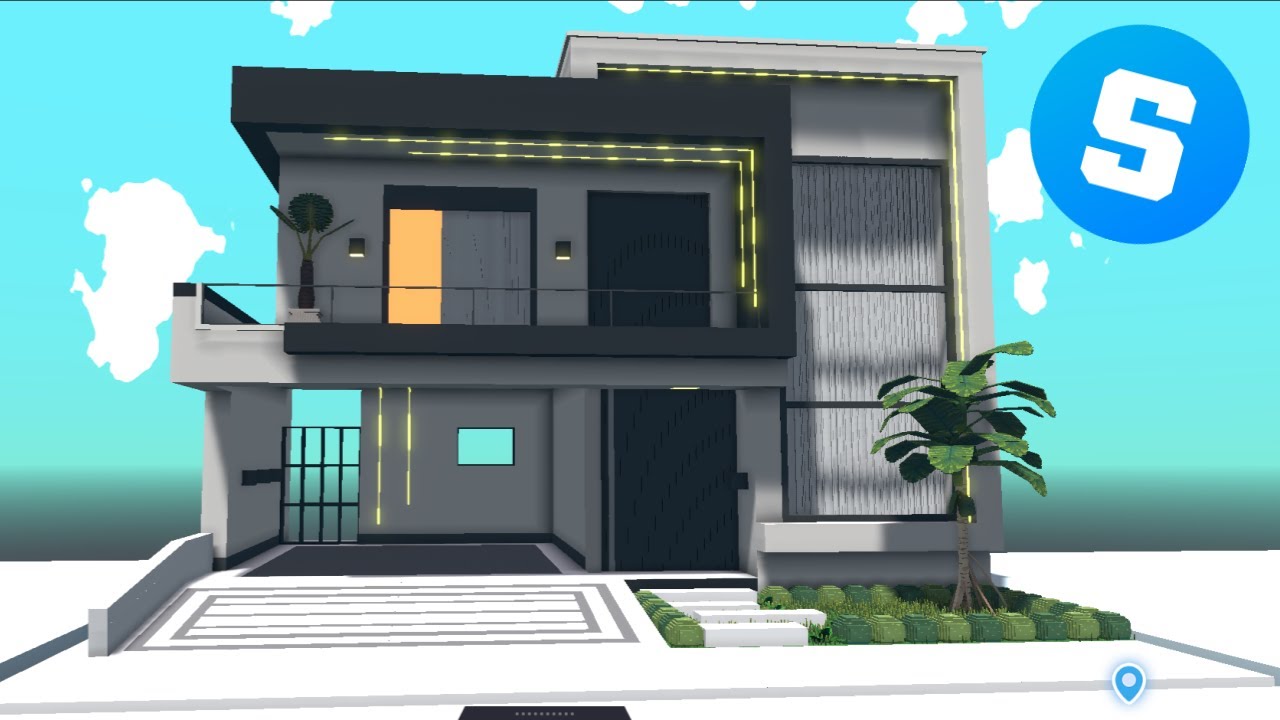 How to create THIS modern house in The Sandbox! | House Islands Ep.1 ...