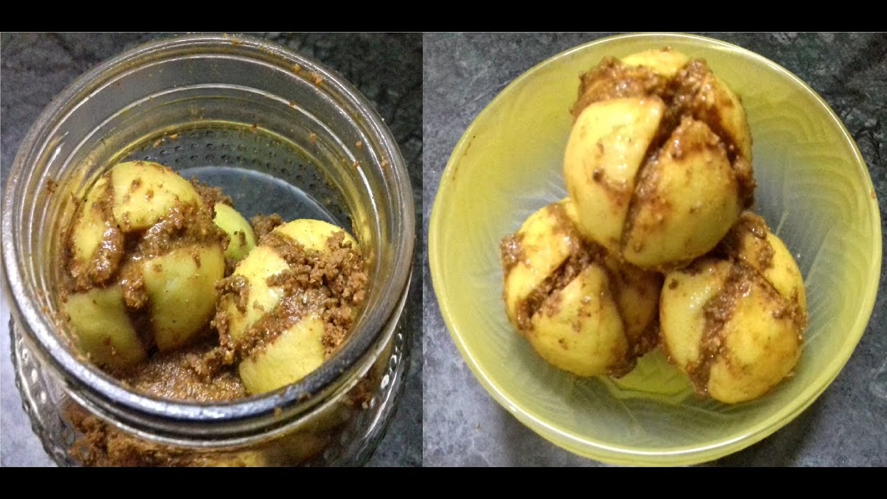 Instant Stuffed Lemon Pickle Recipe | Nimbu Ka Bharwan Achar Recipe ...