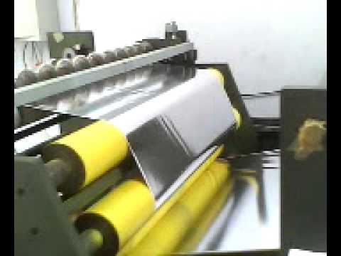 Mesin slitter - YouTube
