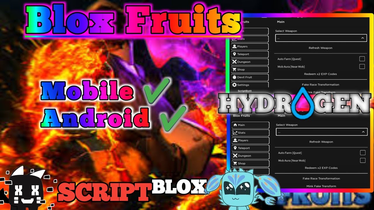 BLOX FRUITS New Mobile Executor | Auto Farm | Smooth Attack | Auto ...