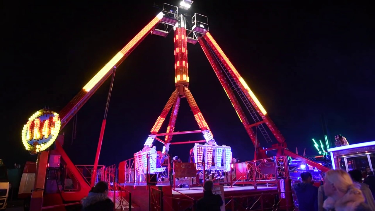 Perrin Print’s Tornado 2 - Milton Keynes Bonfire Funfair 2019 - YouTube