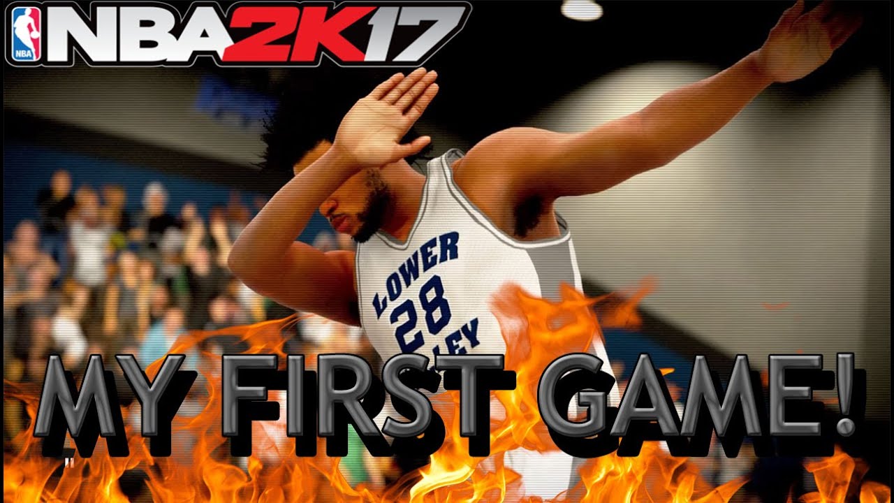 NBA 2K17 MY FIRST PRELUDE GAME! STRETCH BIG CENTER - YouTube