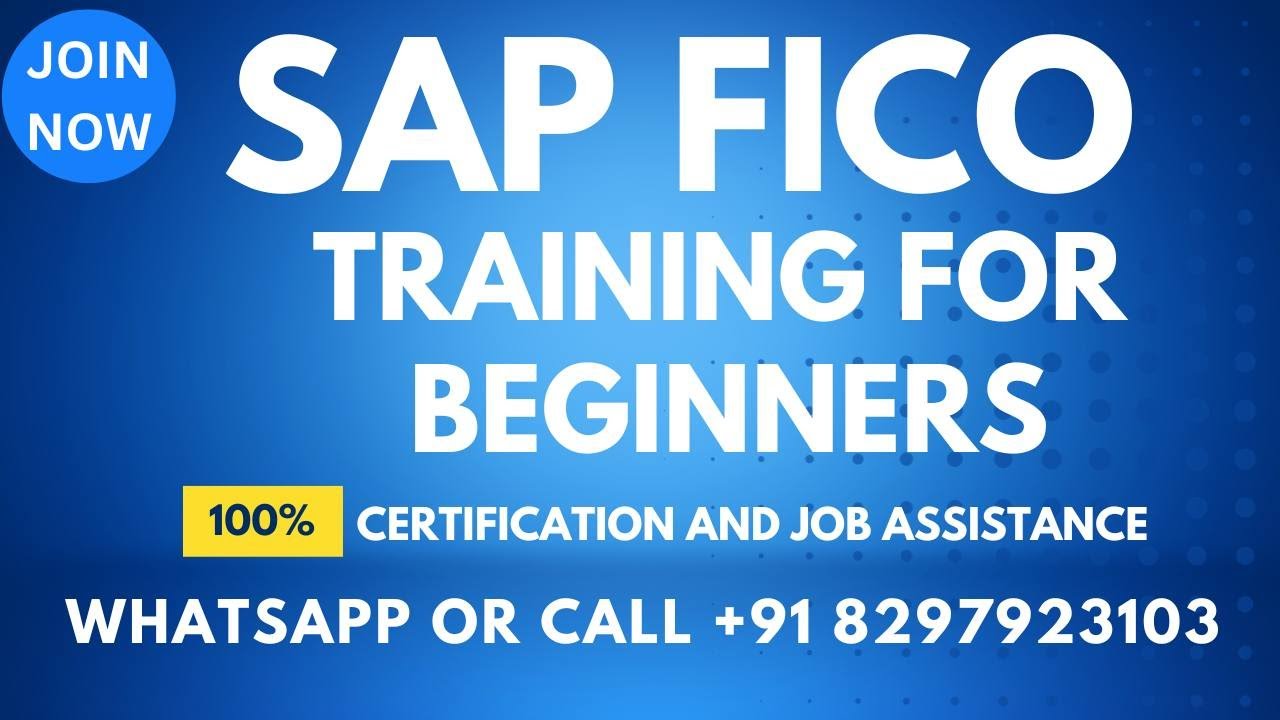 SAP FICO Tutorial for beginners Call or What's App +91 8297923103 - YouTube
