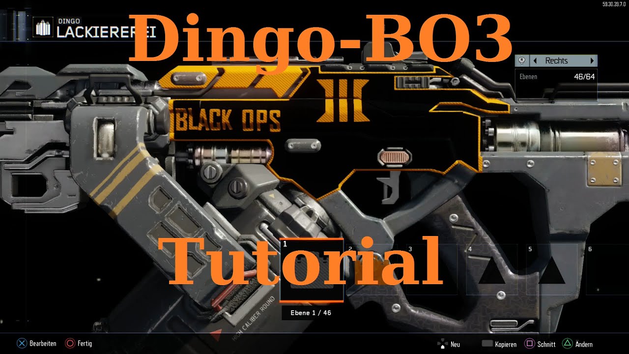 "Black Ops 3"Dingo Paintjob/Lackierung Tutorial - YouTube