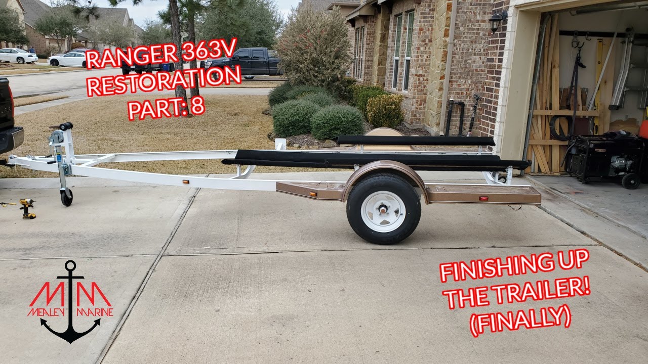 BASS BOAT RESTORATION | 1988 RANGER 363V | PART 8: FINISHING THE BOAT ...