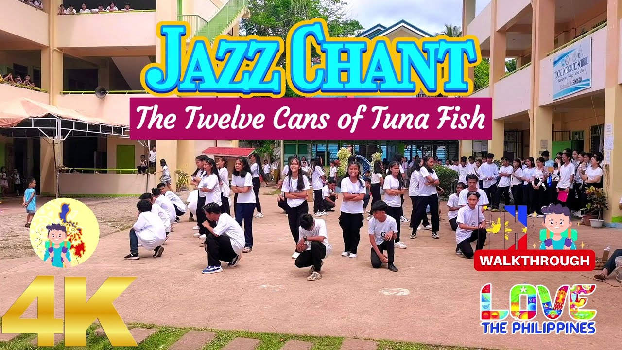 Jazz Chant: The Twelve Cans of Tuna Fish | English Festival 2024 - YouTube
