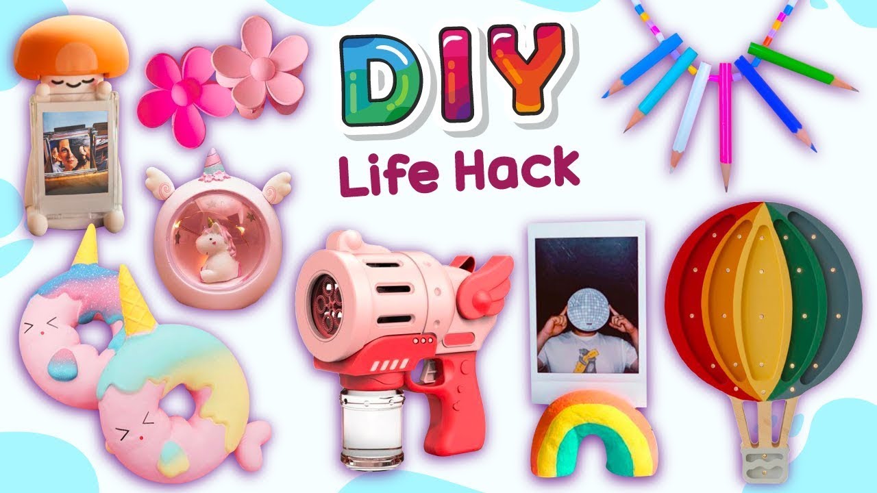 12 DIY AMAZING LIFE HACKS - Decoration - Handmade Jewelry and more ...