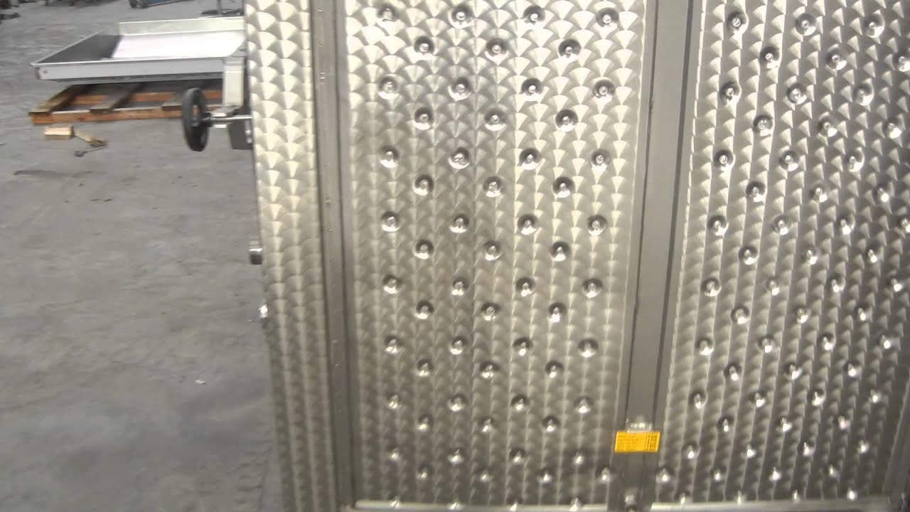 Rectangular inox tanks for making juice - YouTube