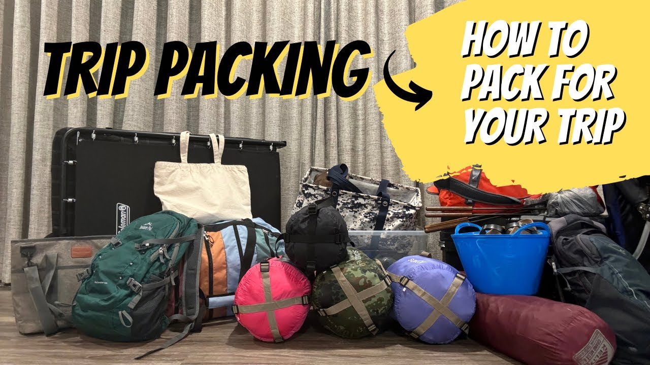 How to Pack for your Family Camping Trip - YouTube