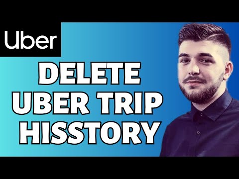How To Delete Trip History On Uber Tutorial | Clear Ride History On Uber App