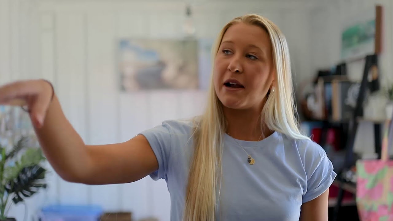 Behind the scenes with Ella Williams NZ Surfing Champion - YouTube