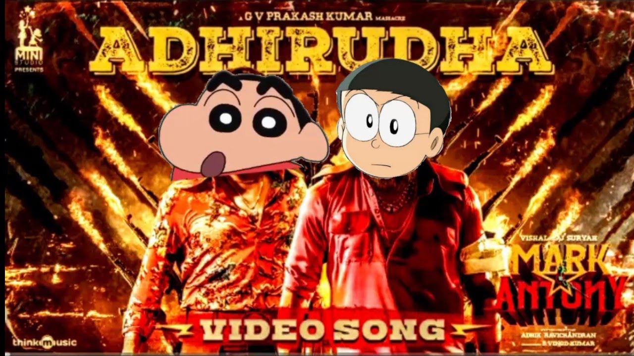Mark Antony Adhirudha Doraemon and shin Chan song in Tamil - YouTube