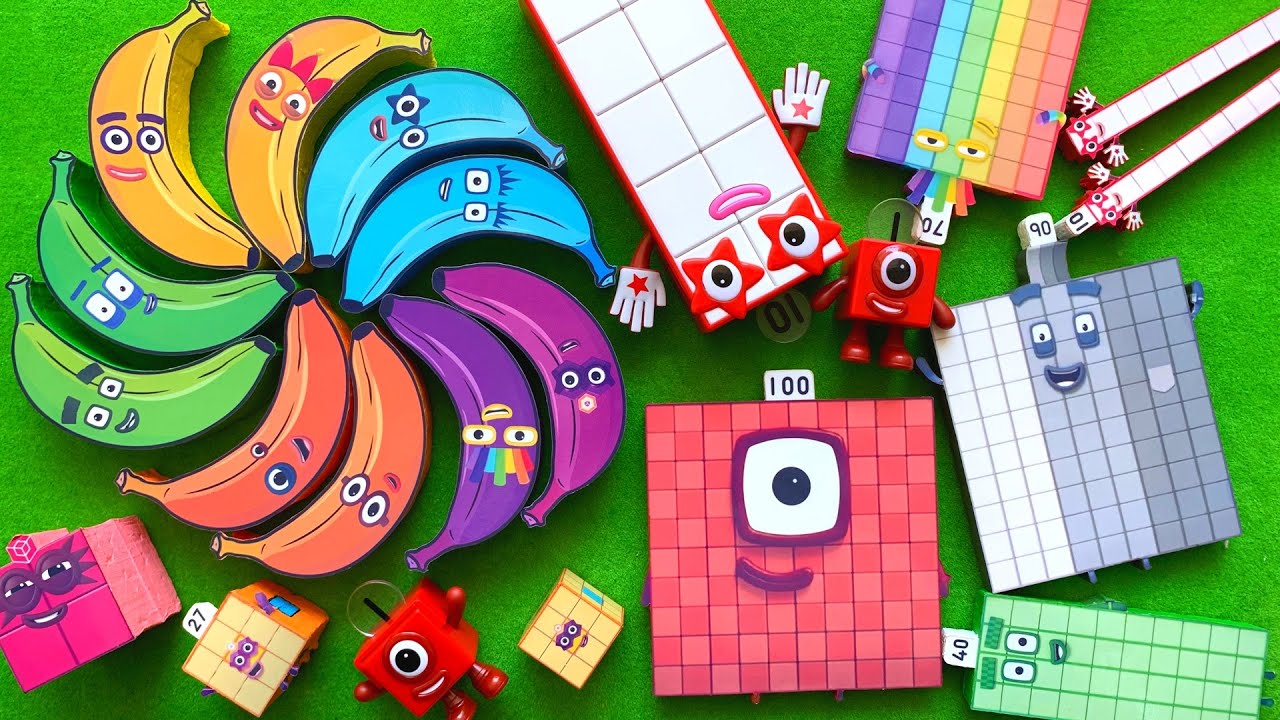 Looking for Numberblocks NEW 100 294 Puzzle Tetris Shape | ASMR ...