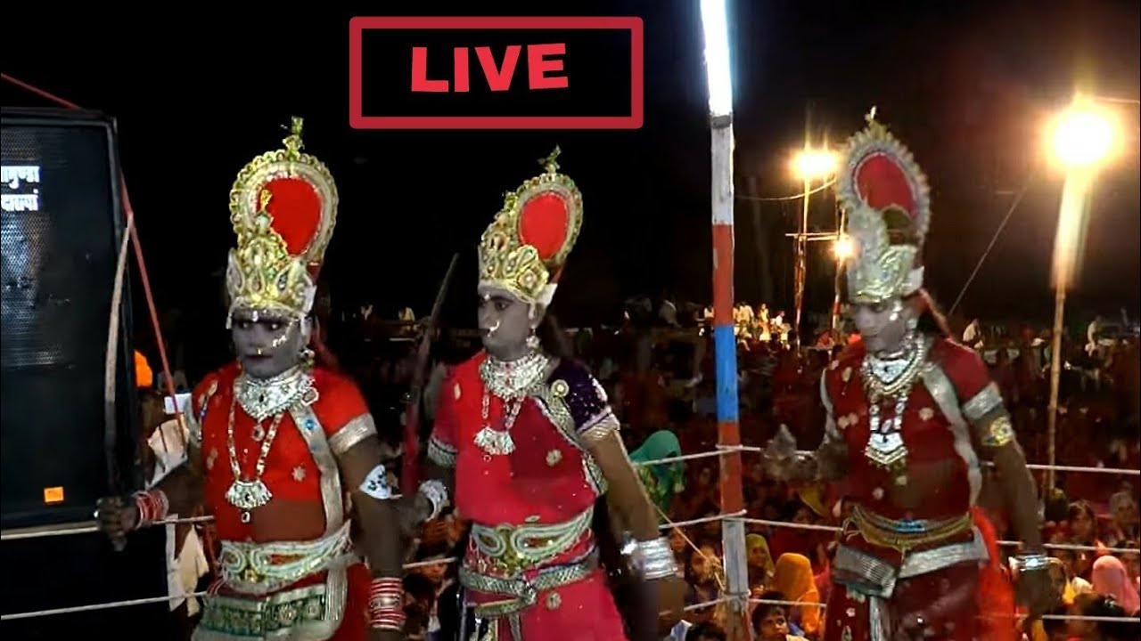 New Rajasthani garba punasa /श्रीमहीषासुरी माताजी गरबा मंडल पुनासा 2017 ...