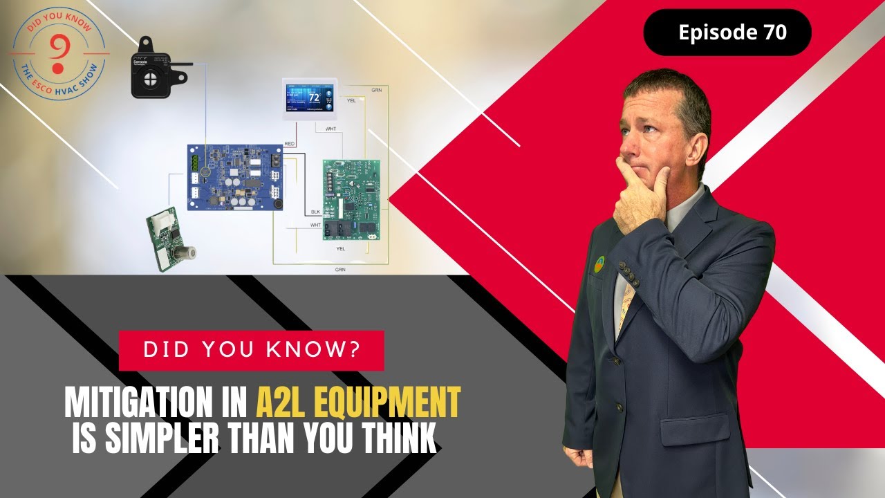 A2L Mitigation In New HVAC Equipment - YouTube