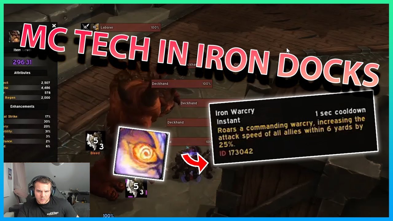 NEW COOL TECH AT IRON DOCKS USING MIND CONTROL!!!|Daily WoW Highlights ...