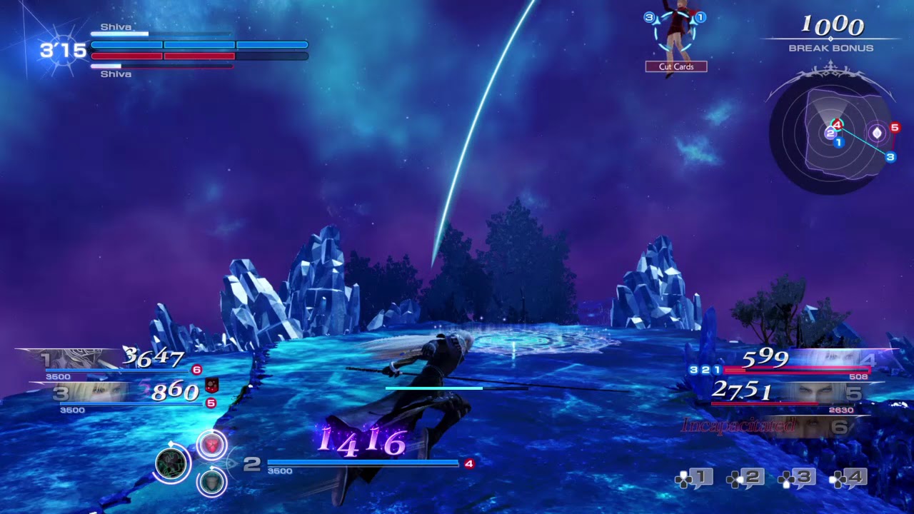DISSIDIA FINAL FANTASY NT: Sephiroth w/Black Materia - YouTube