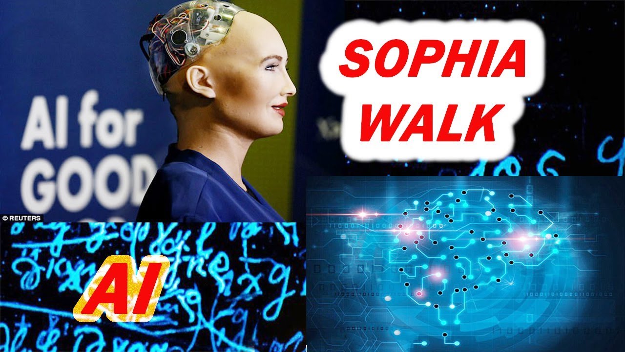 Sophia Baby Steps || Humanoid AI Robot First Walk 2020 | Hanson ...