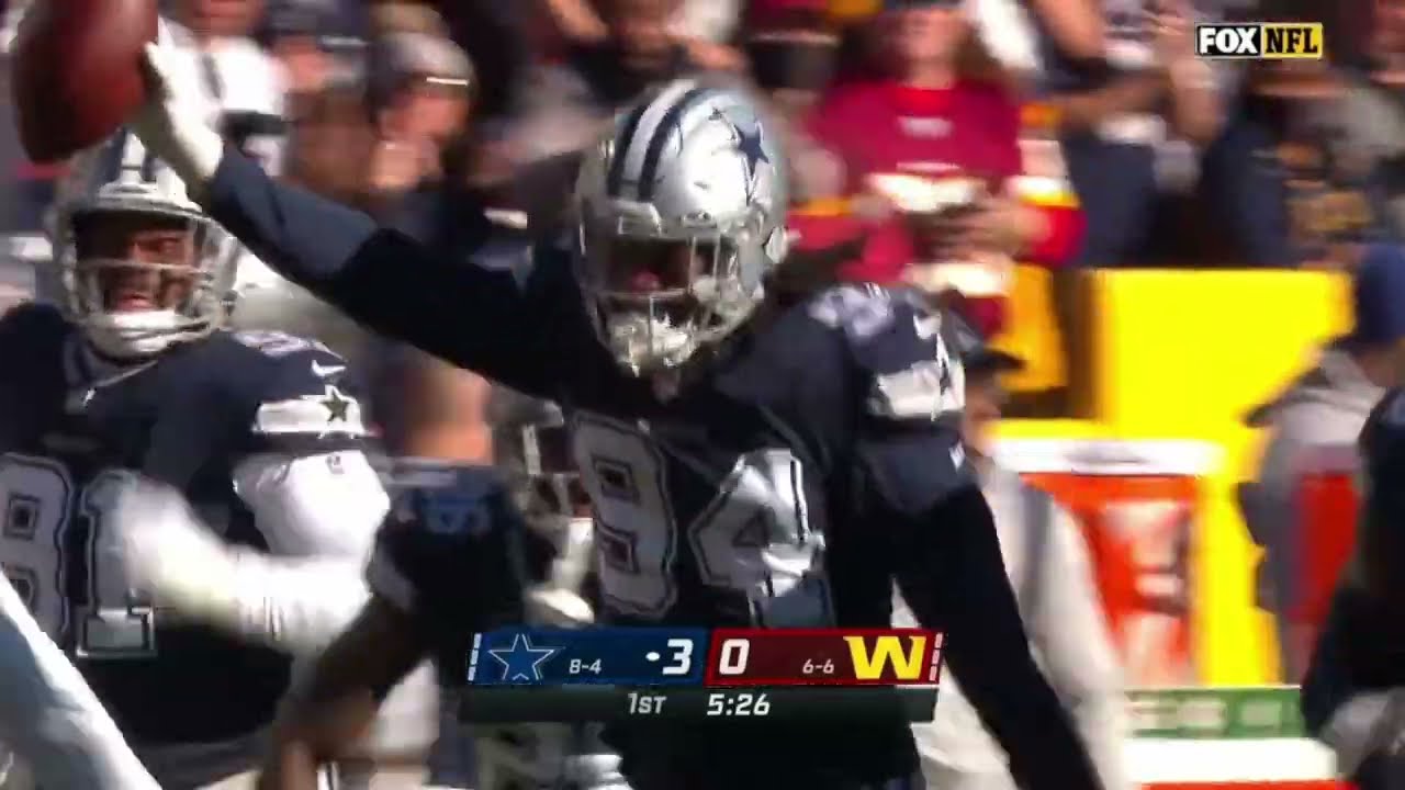 Randy Gregory Interception - YouTube