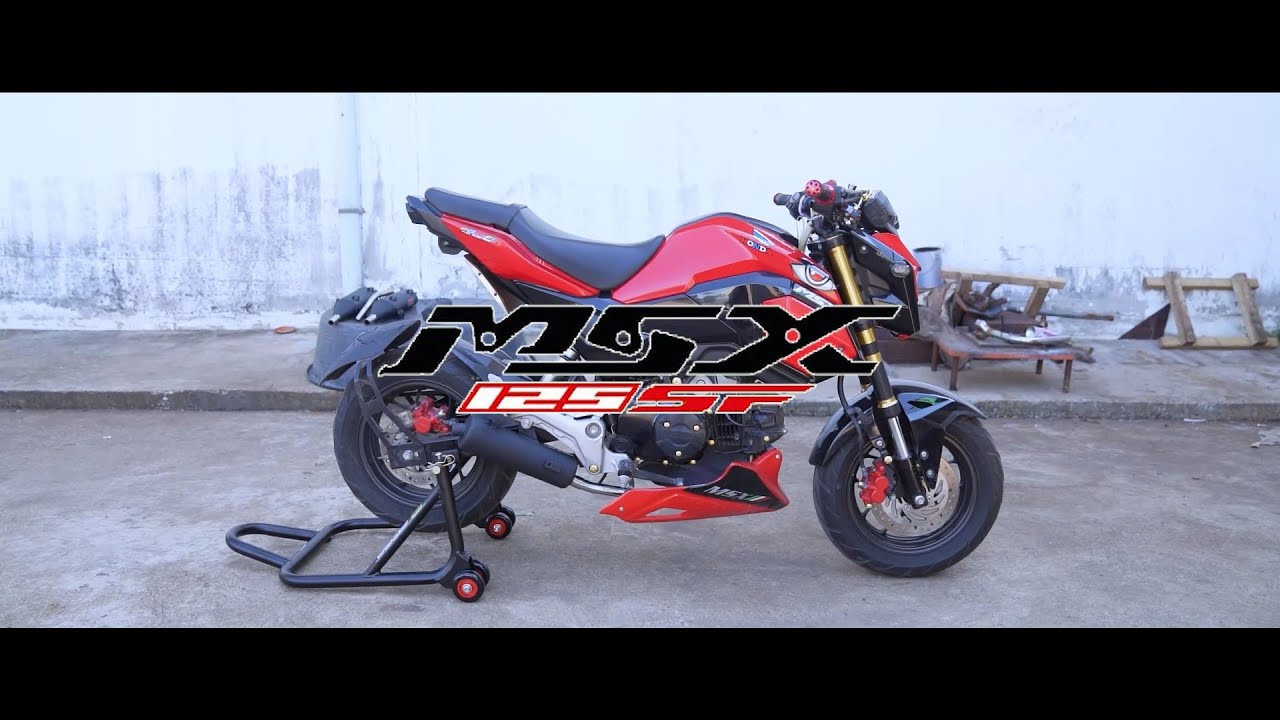Power Flow ท่อผ่า ท่อหมก MSX 125 SF ทรงเดิม คอเลส ไส้ตะแกรง มี มอก ...