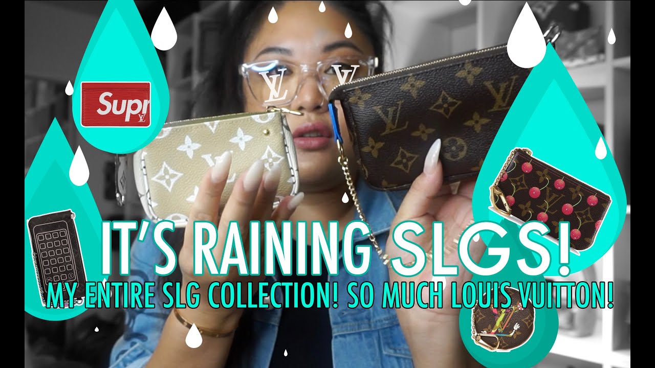 MY ENTIRE LUXURY SLG COLLECTION! SO MUCH LOUIS VUITTON! - YouTube