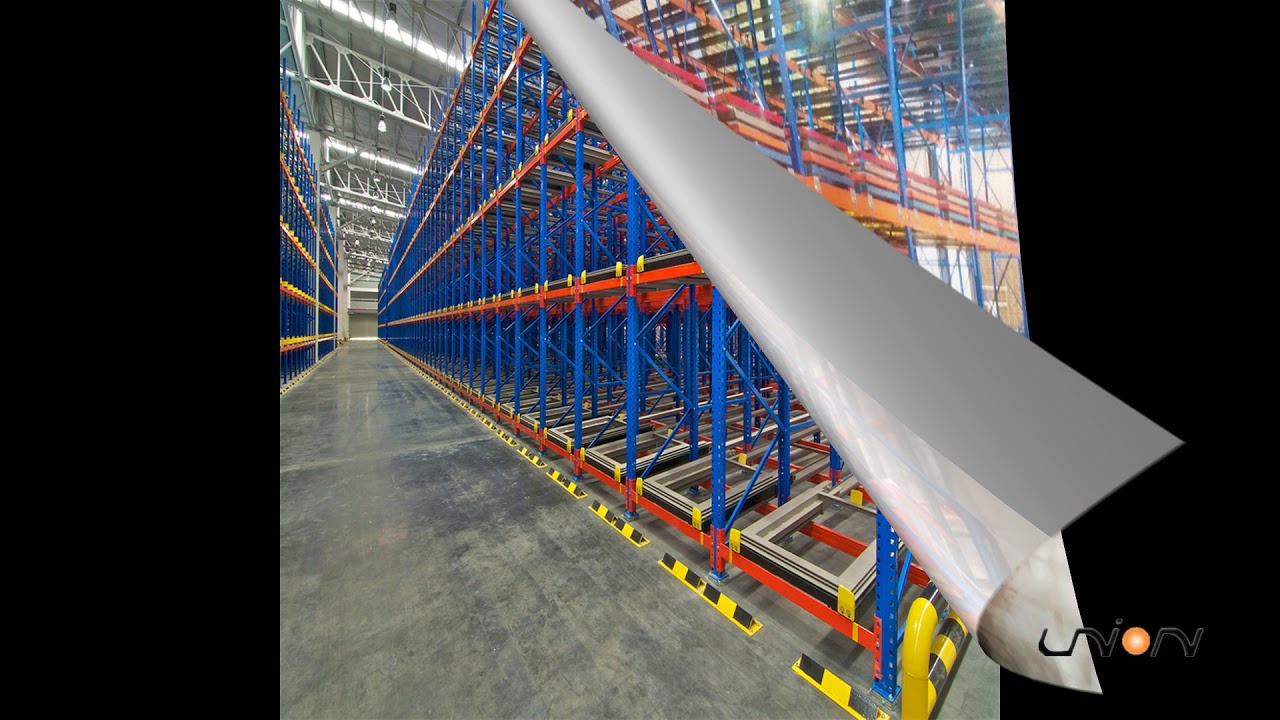 push back drive in pusher mobile racking system for rack shelf shelves ...