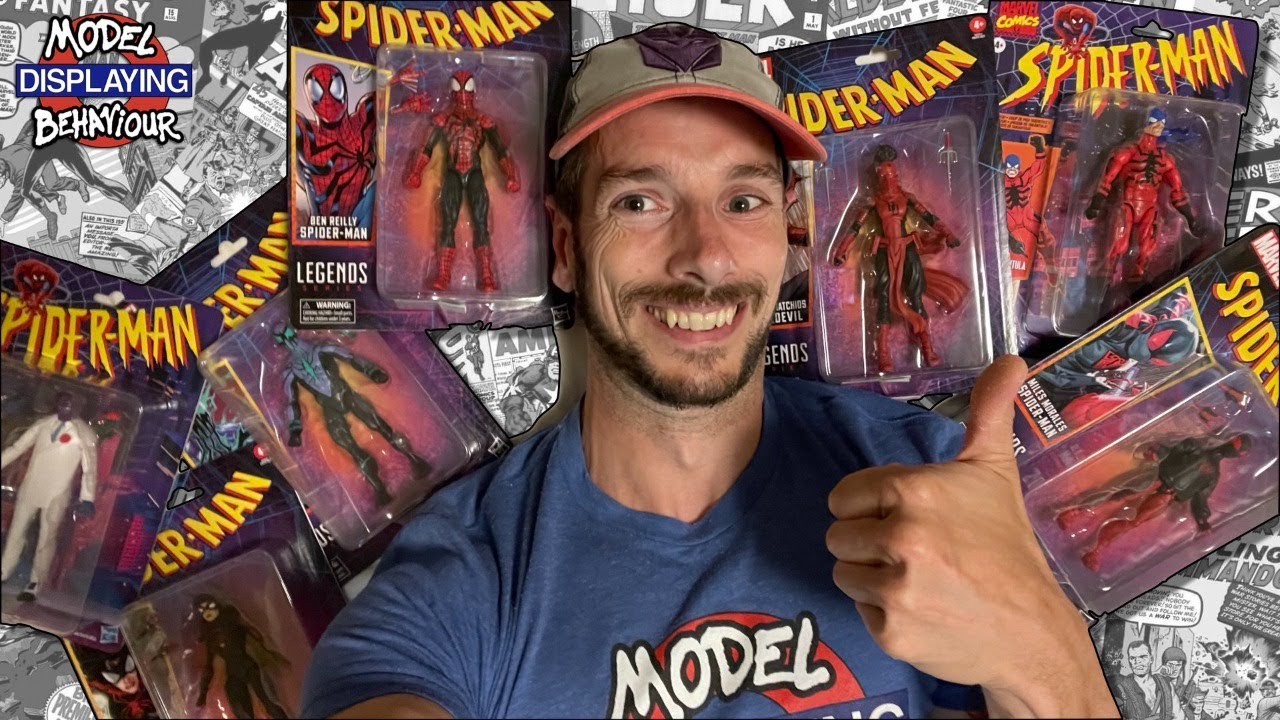 Spider-Man Marvel Legends Unboxing - YouTube