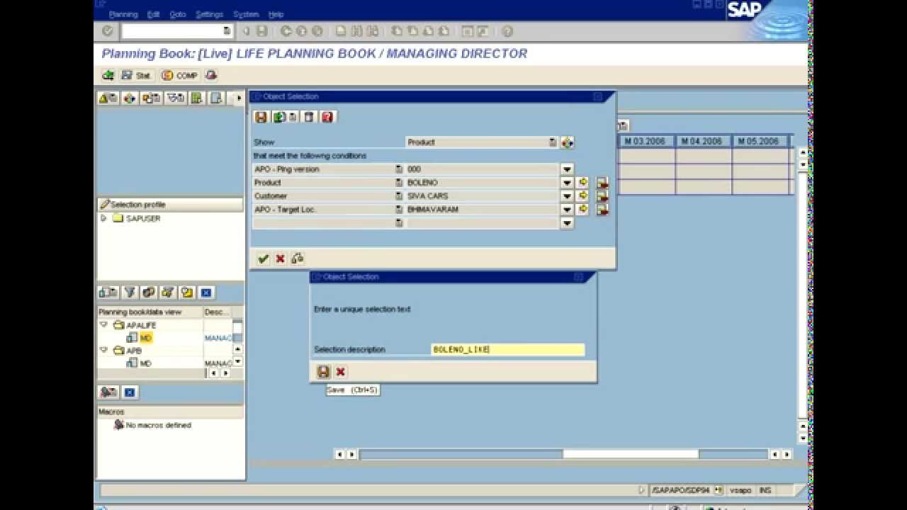 7 SAP SCM APO LCP INTERACTIVE DEMAND PLANNING - YouTube