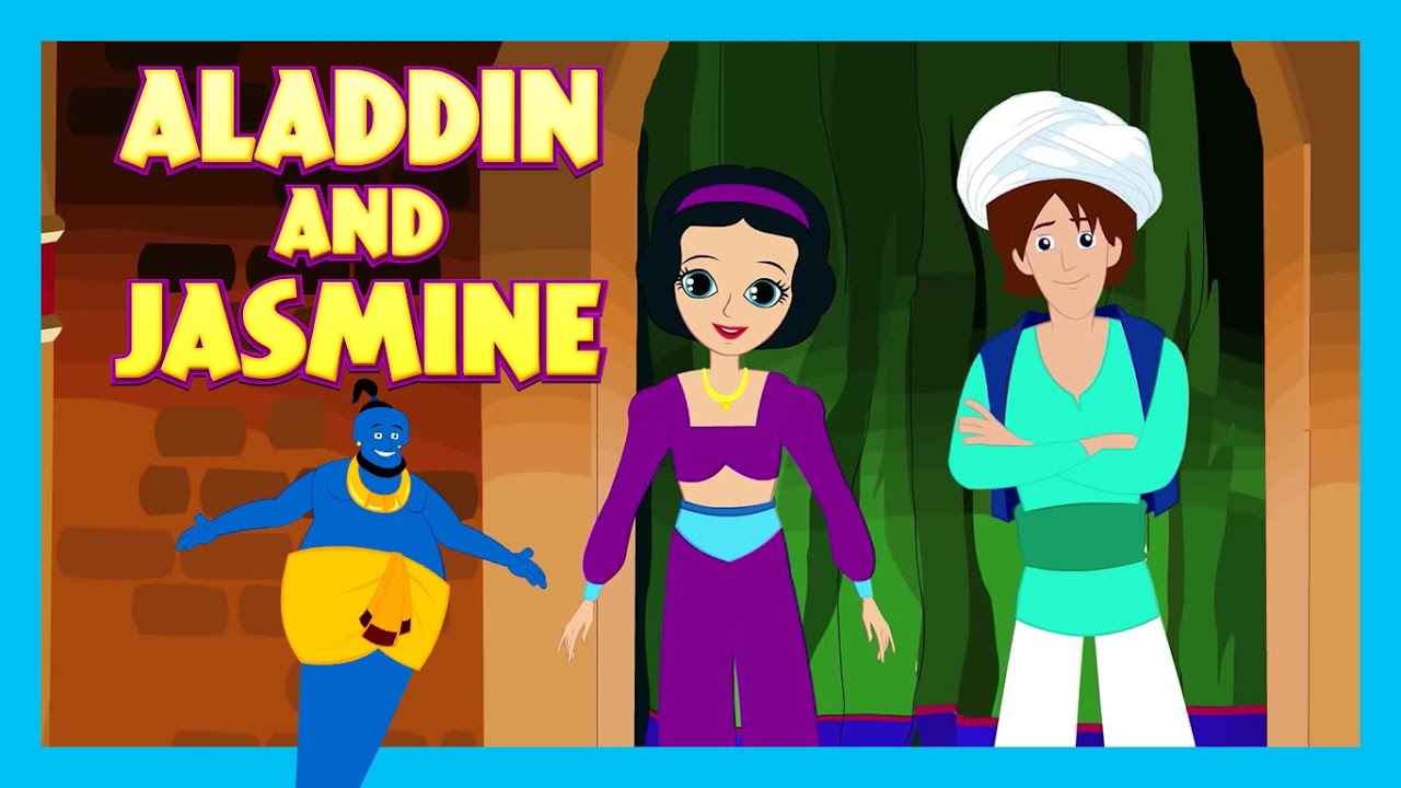 ALADDIN AND JASMINE | ENGLISH ANIMATED STORIES FOR KIDS | TRADITIONAL ...
