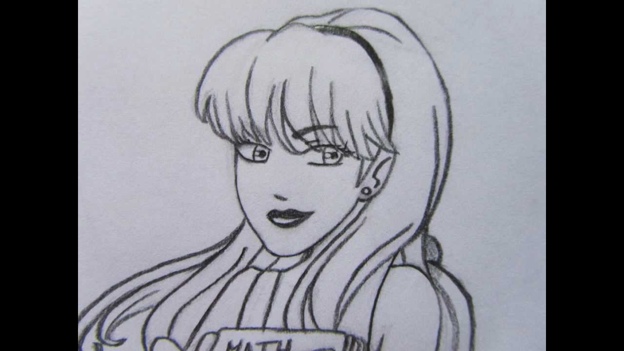 Gwen Stacy Drawing - YouTube