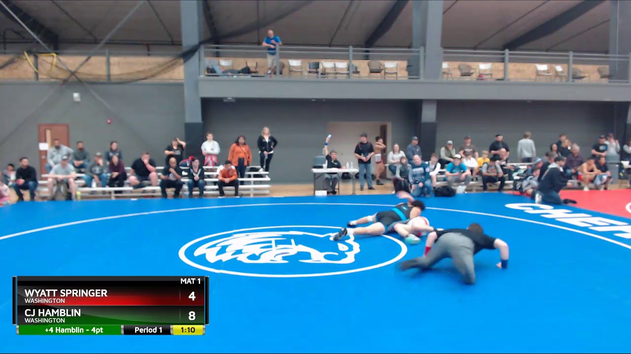 16U 145 Wyatt Springer Washington Vs Cj Hamblin Washington - YouTube