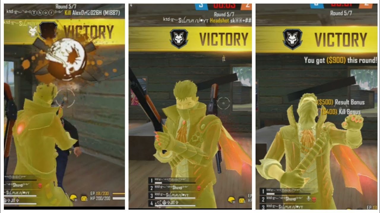 Classic Squad part-2 i meet Free Fire Couple Gameplay - Garena Free ...