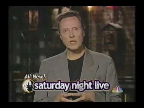 Saturday Night Live - Christopher Walken, Weezer promo - YouTube
