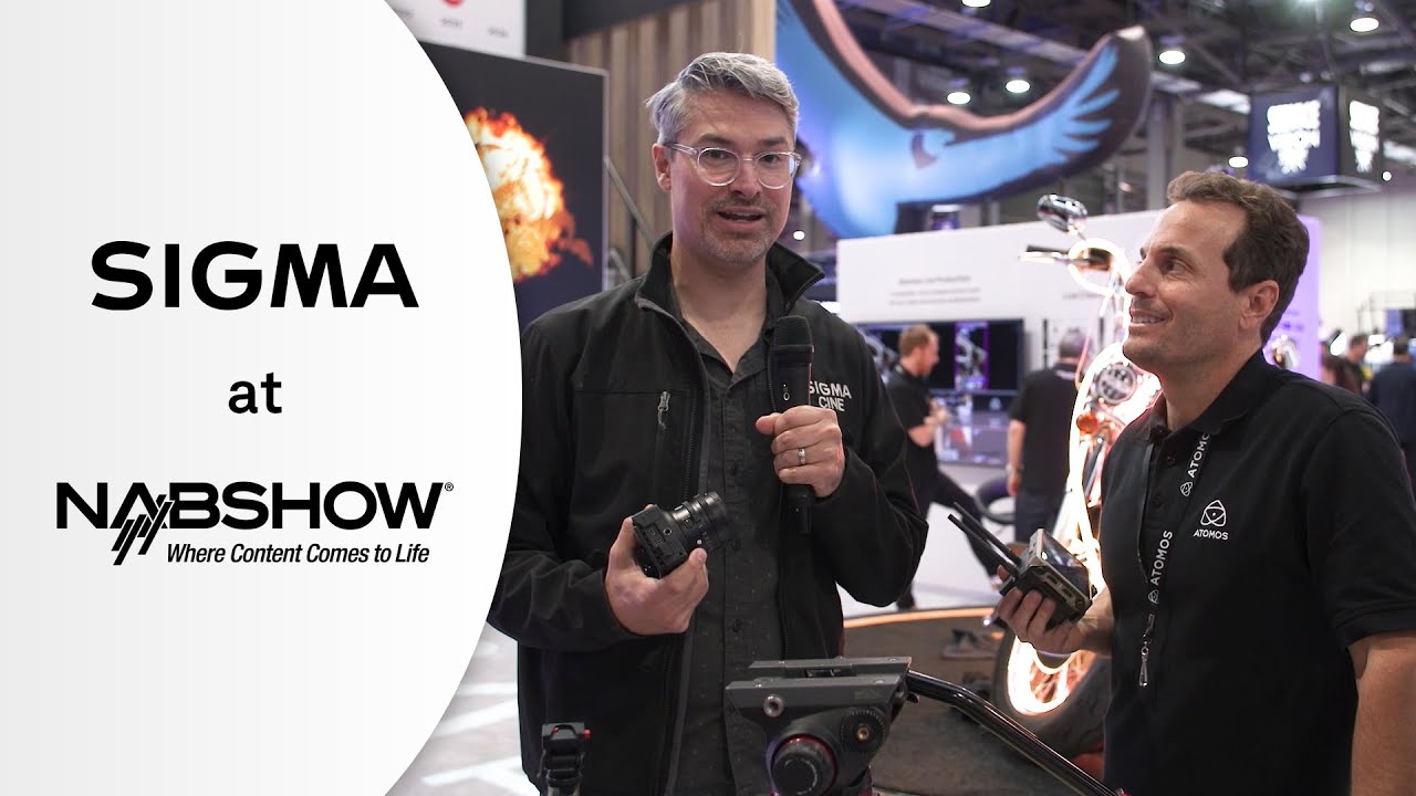 2024 NAB Show - Discussing Camera to Cloud featuring the SIGMA fp ...