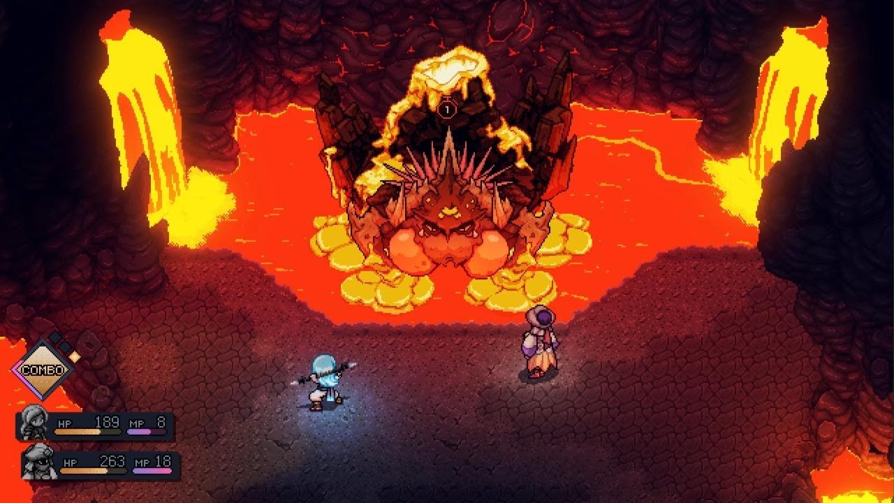 Sea of Stars Volcano Boss Fight - YouTube