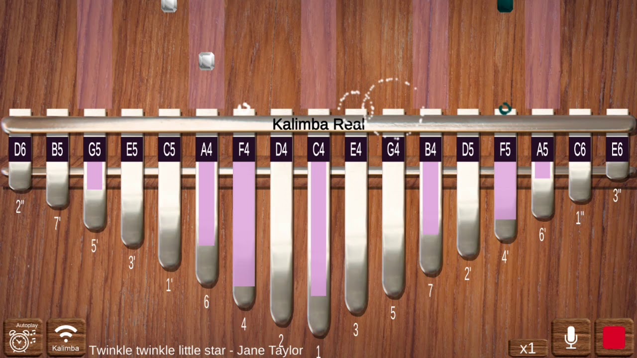 Kalimba Twinkle-twinkle Little Star - YouTube