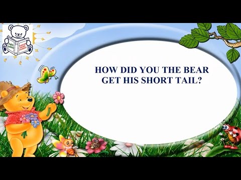English short stories for beginner – Lesson 114: HOW DID YOU THE BEAR ...