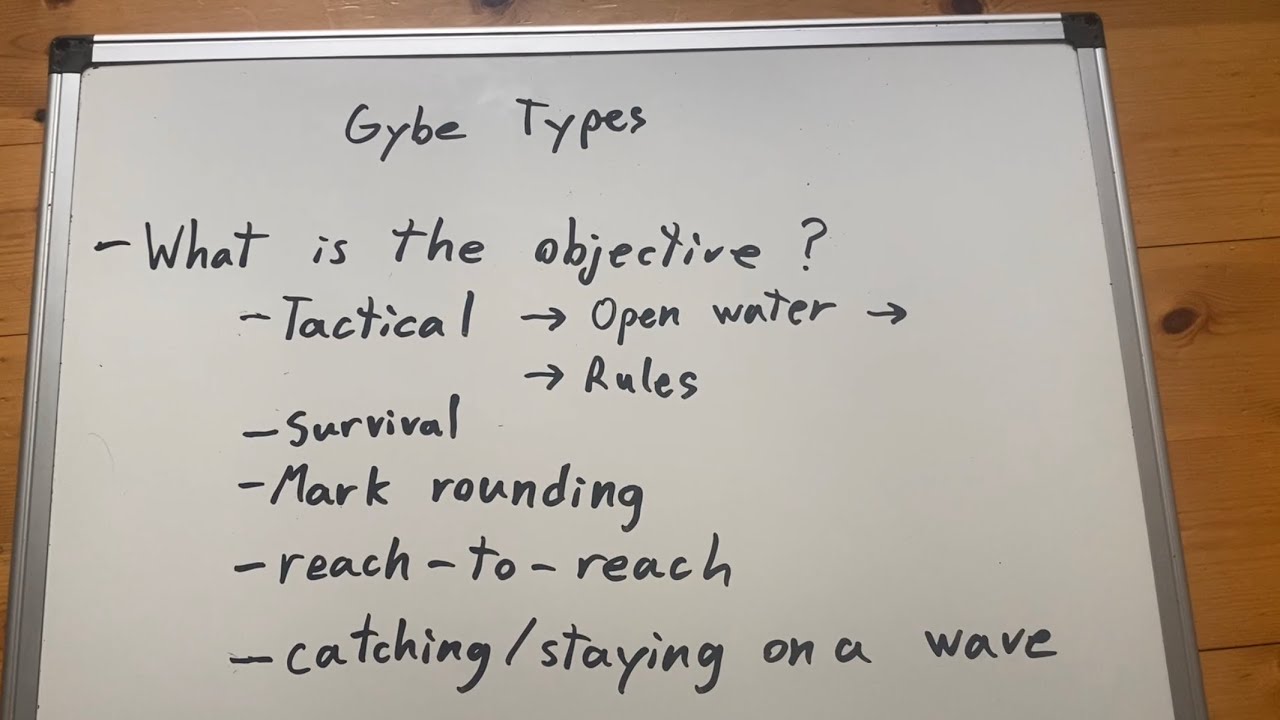 Types of Laser Gybes (ILCA sailing) - YouTube